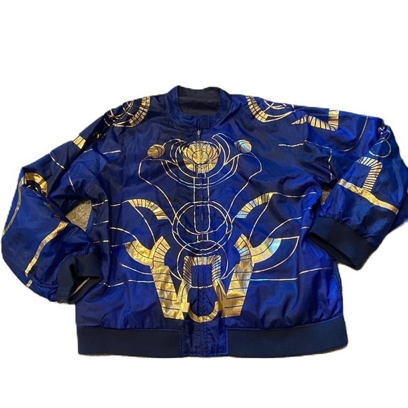 Disney | Jackets & Coats | Disney Store Unisex Adult Xxl Blue Marvel ...